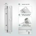 HSMT-hinges 4 Inch Quick Release Hinge, Stainless Steel 304, Detachable ...