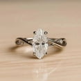 2.10Ct Marquise Cut Simulated Diamond Women's Ring 14K White Gold ...