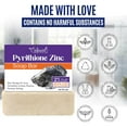 Pyrithione Zinc Soap Bar for Face & Body, 4oz | 2% ZnP Bar Soap Skin ...