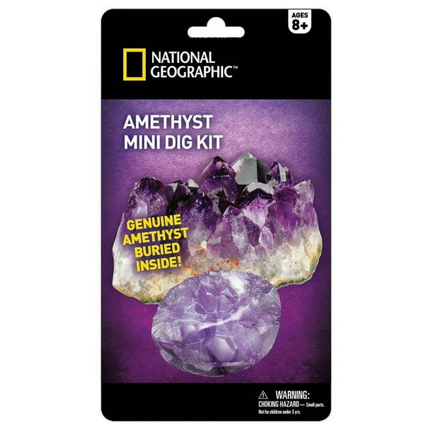 Amethyst - Mini-Dig Kit National Geographic - Walmart.com