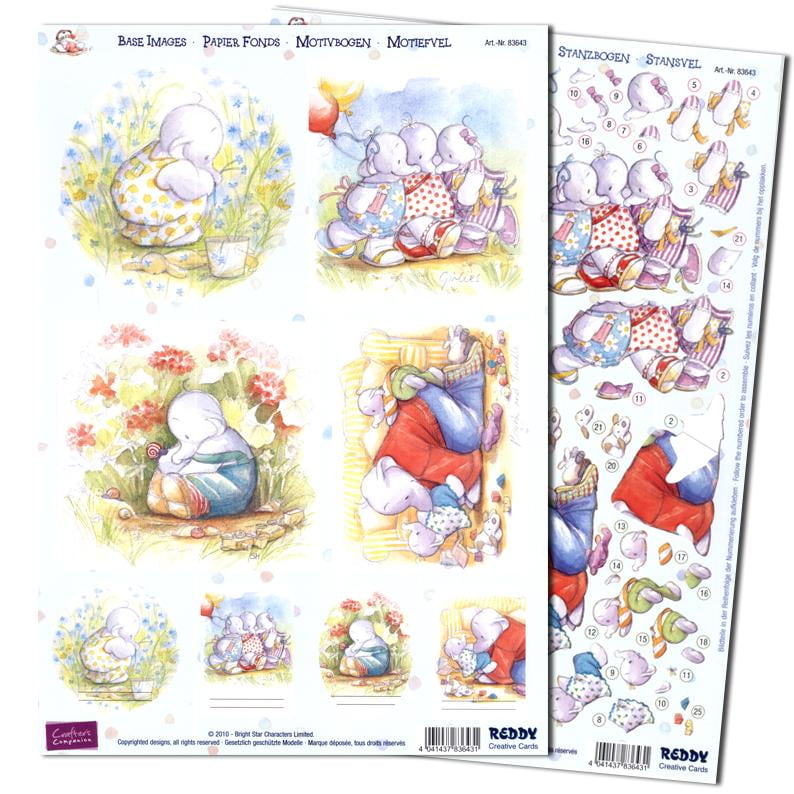 3D Precut (4 scenes)Humphrey Elephant Rough and Tumble/Girlies ...