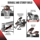 Nordic Lifting Mini Stepper and Stair Climber Machine with LCD Monitor ...