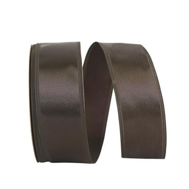Ribbon Traditions 2.5" Wired Suede Velvet Ribbon Burgundy - 10 Yards ...