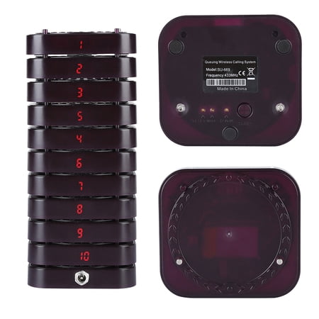 Restaurant Pager, 1.5km Connection Distance Built In Antenna Pager ...