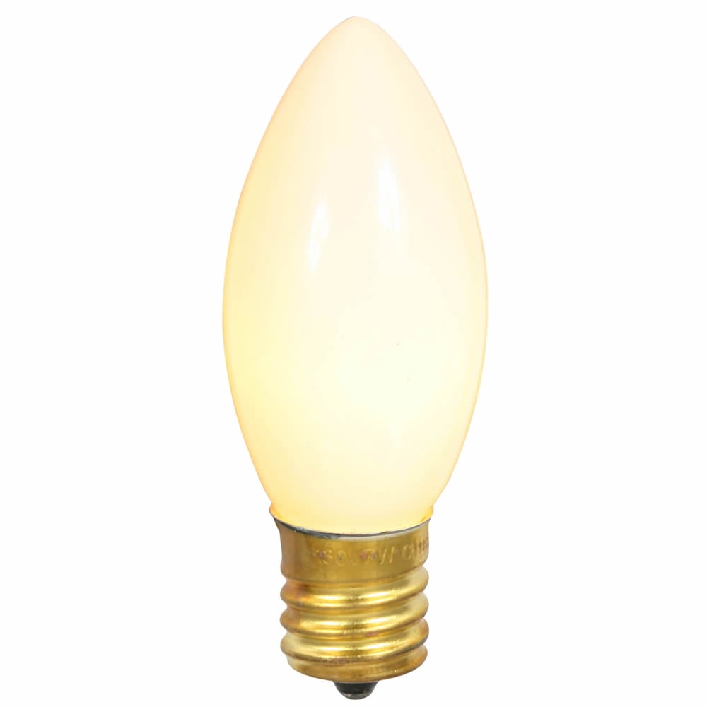 Vickerman C9 Ceramic White 7W 130V Bulb - Walmart.com - Walmart.com