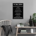 Canvas Art Prints In This Office 12"L x 18"W Motivational Teamwork ...