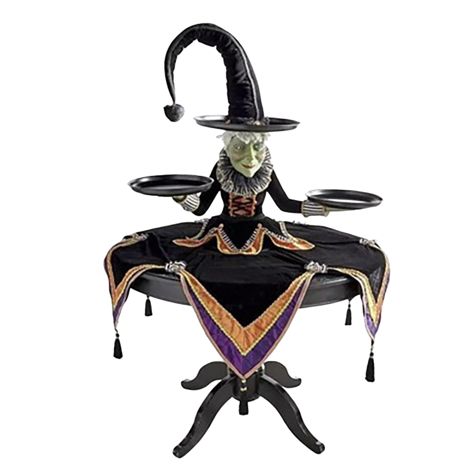 Trayknick Halloween Witch Tabletop Server Cupcake Witch Display Stand ...