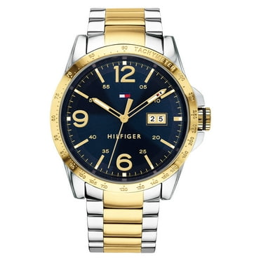 WATCH TOMMY HILFIGER STAINLESS STEEL BLACK BLACK MEN 1710391 - Walmart.com