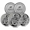 Lot of 5 - Silver Generic Bullion Coins .999 Fine, 1 oz Rounds ...