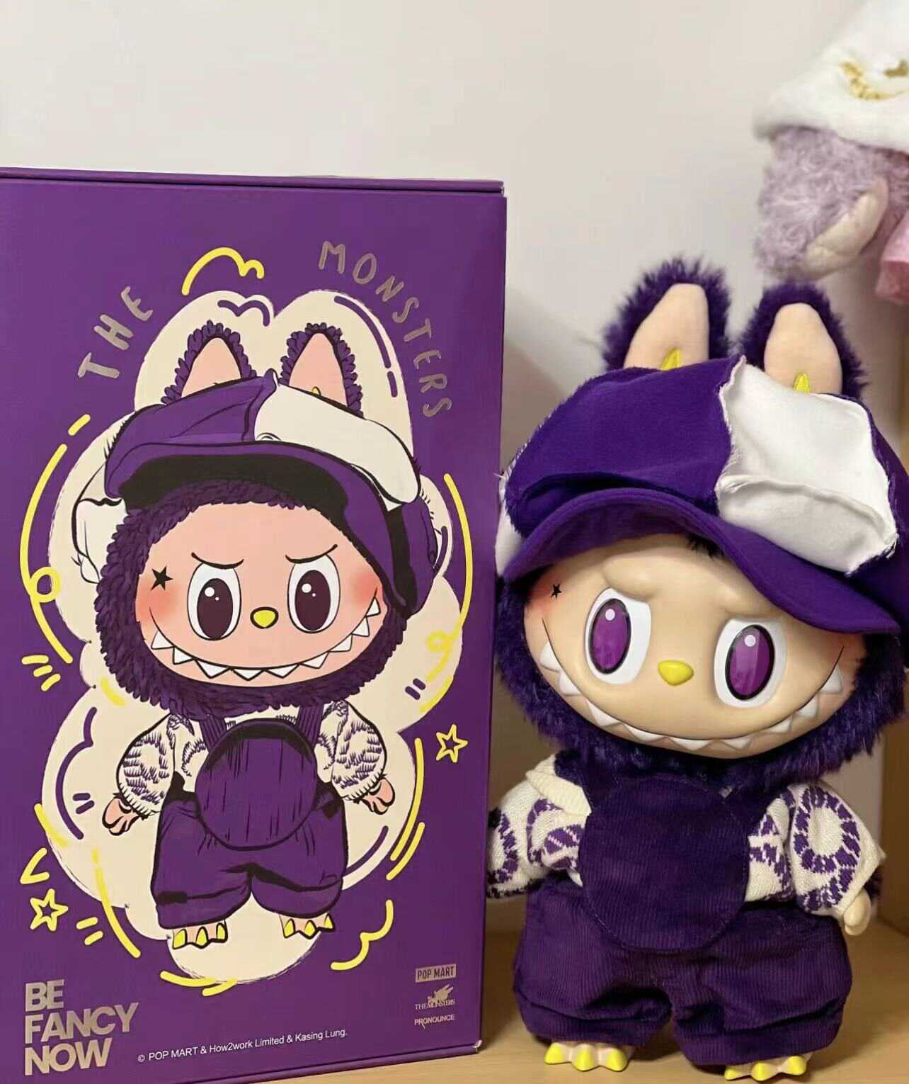 Muñeca de juguete de vinilo de Milán Labubu Be Fancy en stock, edición ...