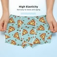 Boys Underwear - Cute Pizza Green Leaves Soft 100% Cotton Boys Boxer ...
