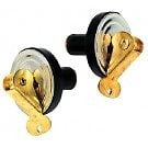 3/4" Rubber Brass Boat Fishing Baitwell Livewell Drain Plug Bass ...