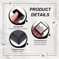 6Pcs Gemstone Display Box, 2.4x2.4x0.8inch Acrylic Small Diamond Cases ...