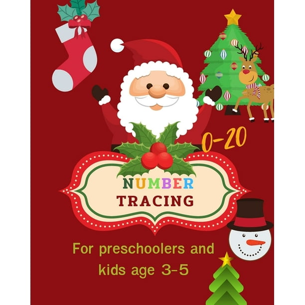 0-20 Number tracing for Preschoolers and kids Ages 3-5 : Book for ...