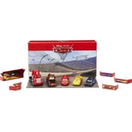 Disney Pixar Cars Mini Racers 3 Pack, Jeff Corvette, McQueen, Carla ...