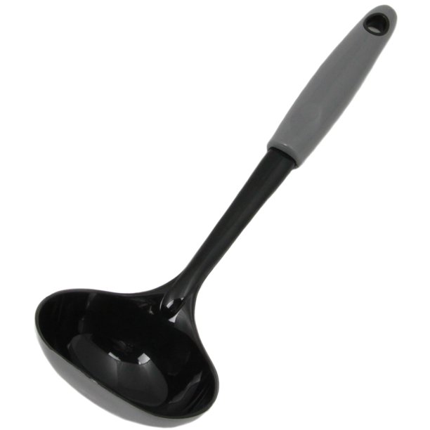 Chef Craft Select Nylon Soup Cooking Ladle, 12 inch, Gray - Walmart.com