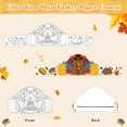 WaaHome Thanksgiving Paper Crowns Give Thanks Paper Crafts Thanksgiving ...