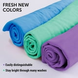 Mighty Cleaner 3 pack- Soft Wash Auto Cleaning Chamois Cloth - 26x17 ...