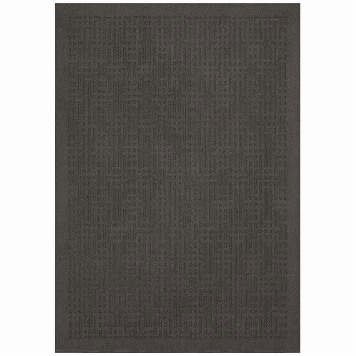 Click here for Hometrends Staircase Grey Polyester Accent Rug 60... prices