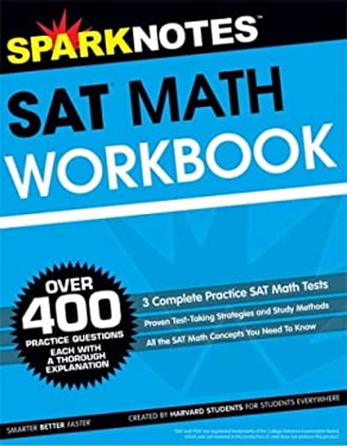 Pre-Owned SAT Math Workbook (Sparknotes Test Prep) - Walmart.com