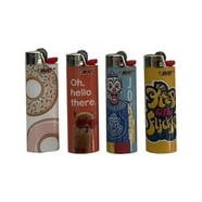 3 Pink Bic Lighters Regular Size - Walmart.com