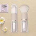 5in 1 Retractable Makeup Brush Set Portable Versatile Blush Eye Shadow ...