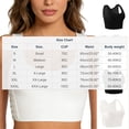 Chest Binder Tank Top for Women Breathable Summer Mesh Middle Side Hook ...