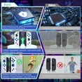 Bonacell Joypads for Nintendo Switch,RGB Wireless Controller for (L/R) Gaming Controllers - 4 ...