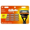 Free Shipping! Gillette Razor Blade Refills for Fusion5 Men 12 Count ...