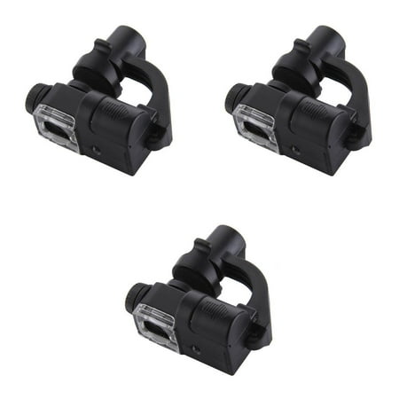 3pcs 90X Optical Zoom Phone Zoom Micro Lens 90X Camera Magnifier LED UV ...
