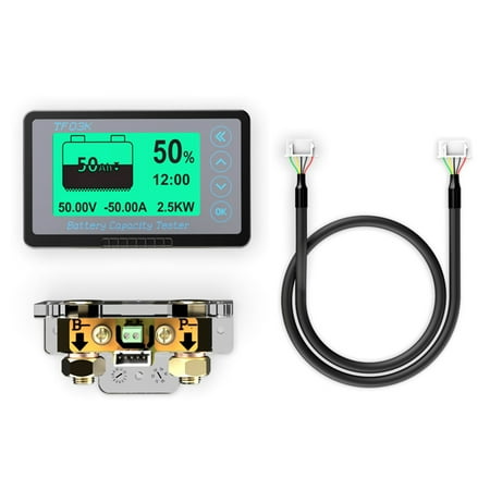 wolftale LCD Screen Digital Display Battery Meter Vehicle Low Power ...