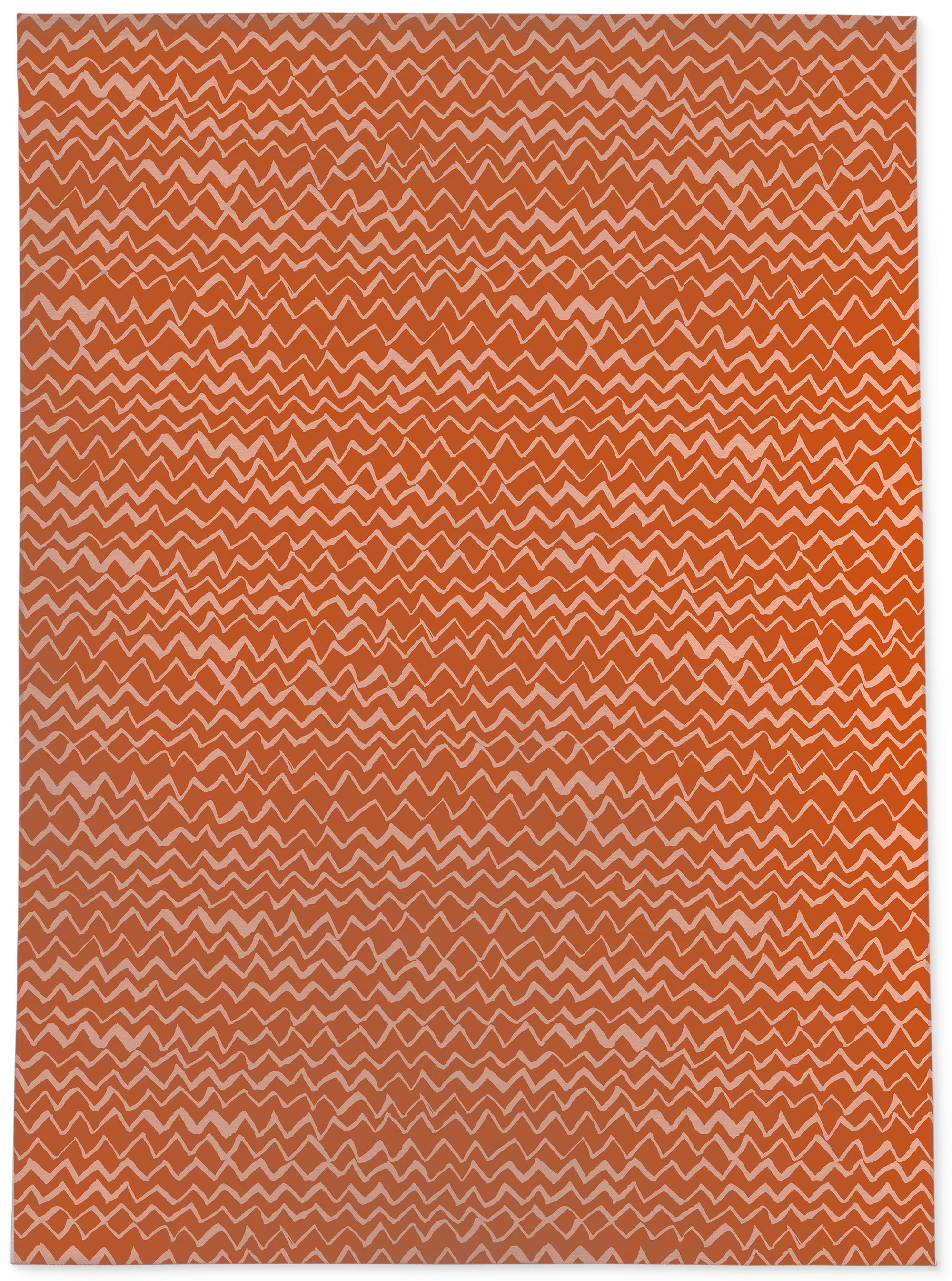 CHEVRON MOUNTAINS TERRACOTTA Outdoor Rug By Kavka Designs - Walmart.com