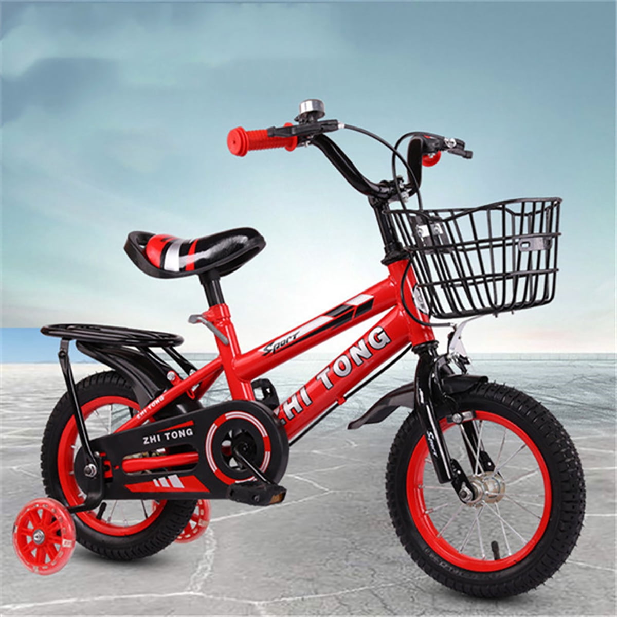 12 16 Inch Kids Bike Boys Girls Freestyle Bicycle With Training Wheels