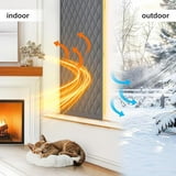 OAUP Winter Insulated Window Cover Thermal Insulated Window Blanket ...