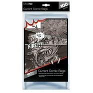 BCW Modern/Current Re-Sealable Comic Book Bags - 6 7/8" x 10 1/2" (100 ...