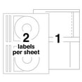 Avery CD/DVD Labeling System, Permanent Adhesive, Matte, 40 Labels ...