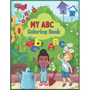 Alphabet Coloring and Tracing Book for kids : Amazing Activity Book For ...