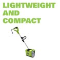 Greenworks 12" 8 Amp Corded Electric Snow Shovel with Electric Start, 2600802 - Walmart.com