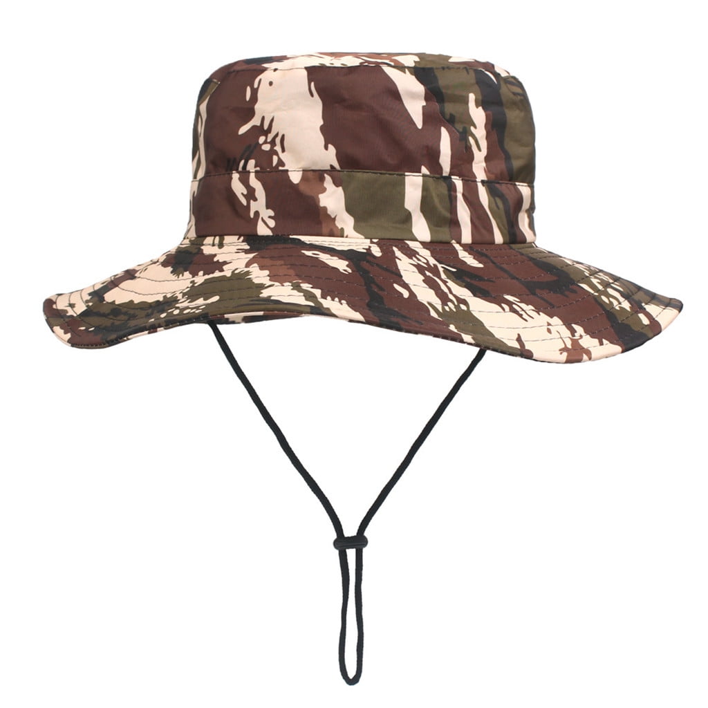 Bucket Sun Hats Fashion Summer OutdoorHat Mesh Boonie Hat Drying ...