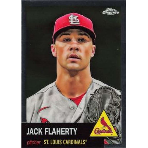 2022 TOPPS CHROME PLATINUM ANNIVERSARY #52 JACK FLAHERTY ST. LOUIS ...
