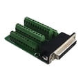 DB44 Female Terminal Block PCB Panel Mount Connector 44-Pin D-Sub Screw ...