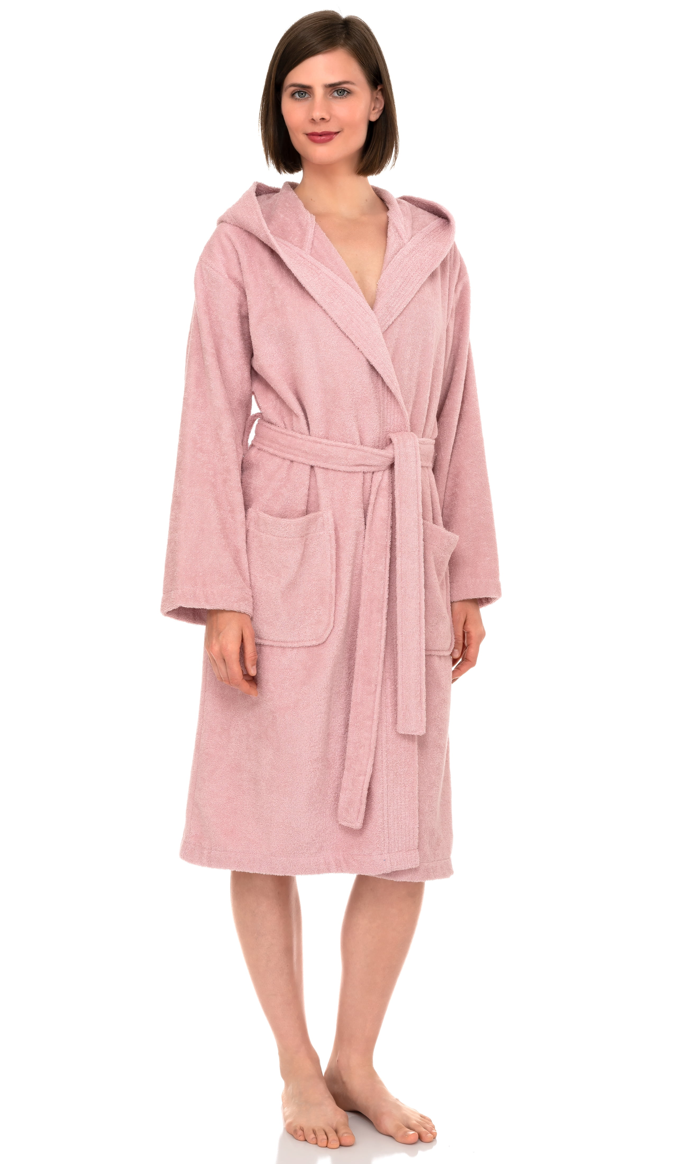 TowelSelections Womens Robe, Premium Cotton Hooded Bathrobe for Women ...