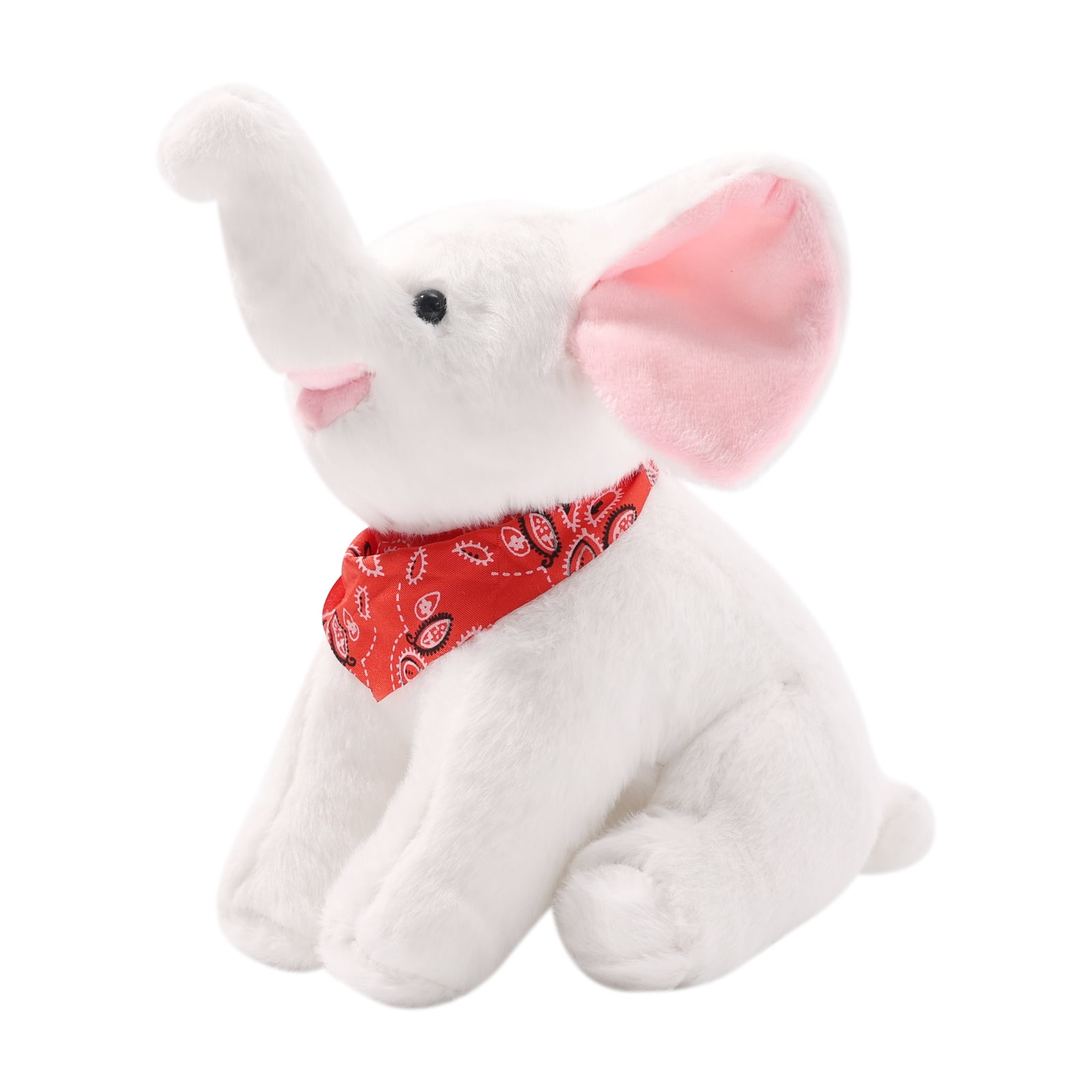 White Plush Elephant Stuffed Animal Toy - Walmart.com