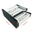 INTSUPERMAI Automatic Desktop Glue Book Binding Machine LCD Hot Melt Book Binder - Walmart.com