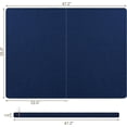 Bulletin Board, 24" x 36" Foldable Felt Notice Pin Board for Wall ...