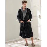 Richie House Men's Warm and Soft Fleece Robe Bathrobe RHM2759 - Walmart.com