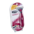 Schick Quattro For Women Razor - 1 Razor Handle Plus 2 Refill Razor ...