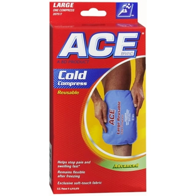 ACE Cold Compress Reusable Large 1 Each (Pack of 2) - Walmart.com