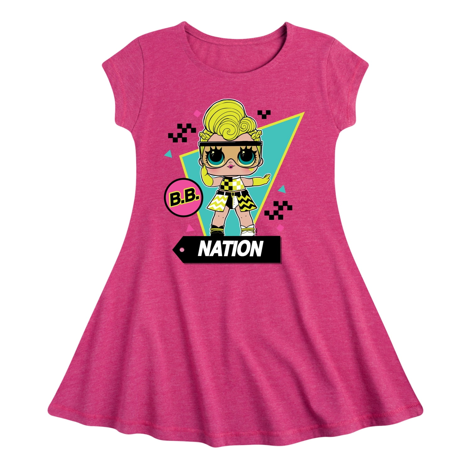 LOL Surprise! Dolls - Cotton Candy - Toddler & Youth Girls Fit & Flare ...