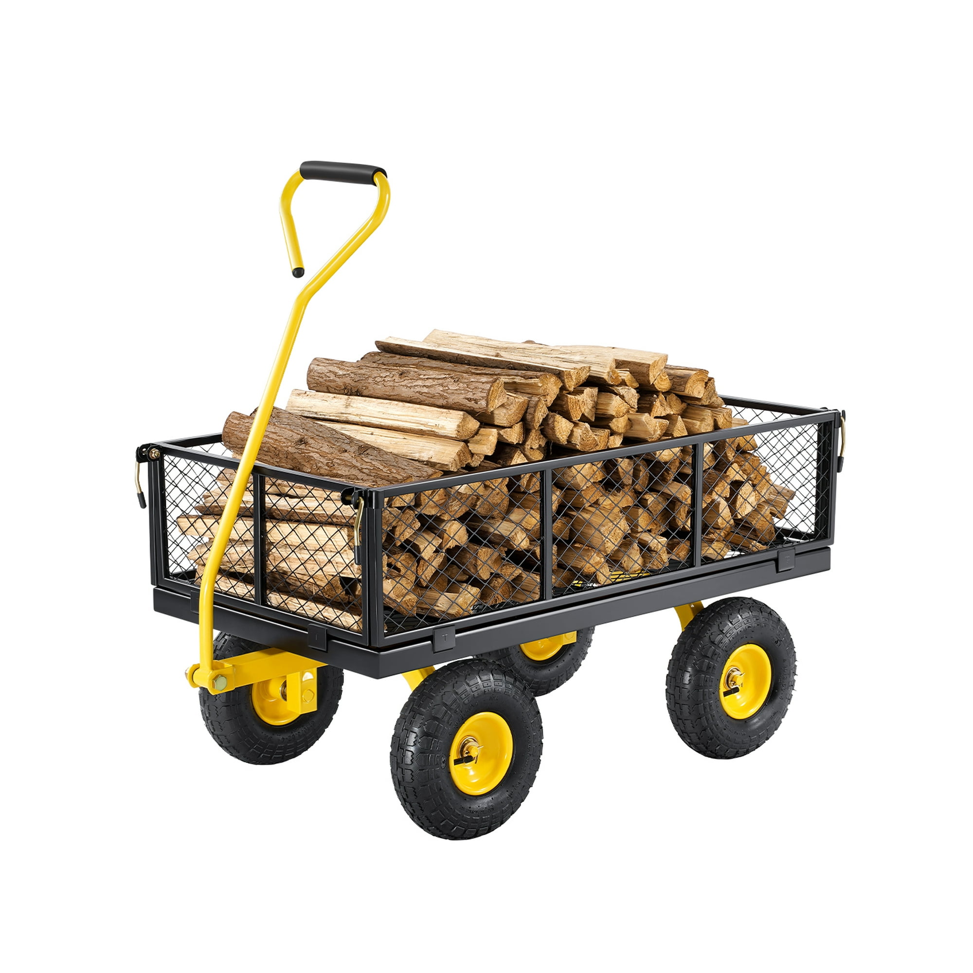 Click here for Vevor Steel Garden Cart 900lb Capacity Heavy Duty... prices